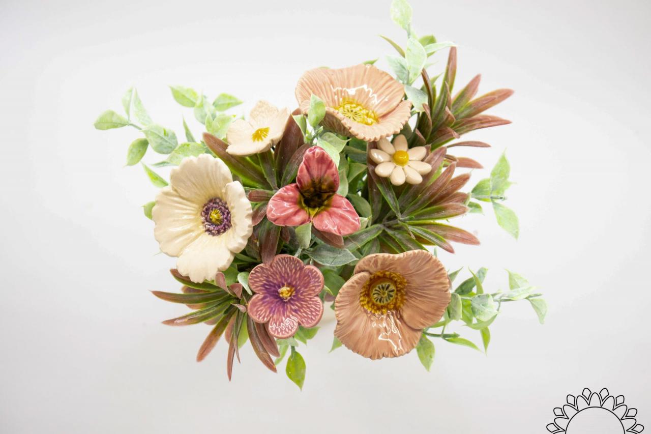 Happy Together Small Flower Selection | The Ceramic Flowers